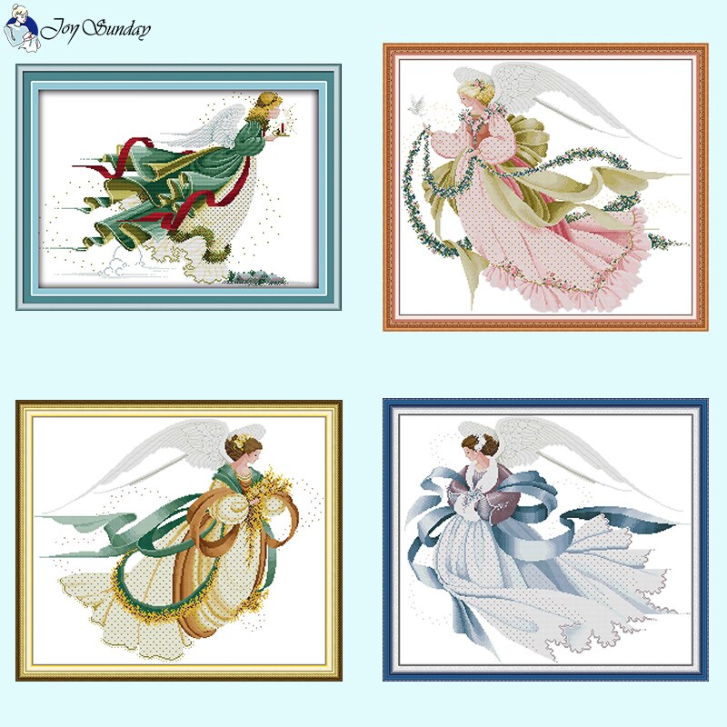 Joy Sunday Angel DIY Cross Stitch Kits | AIMDIY